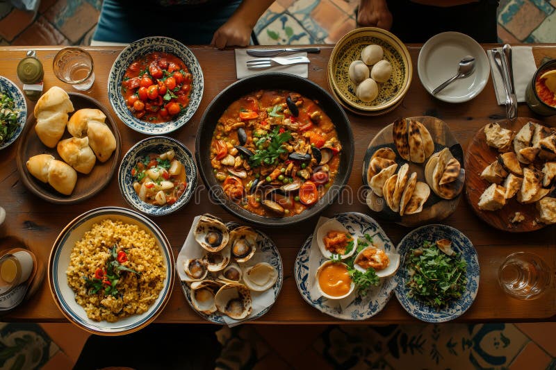 Experience a Traditional Spanish Feast with Friends, Featuring a ...