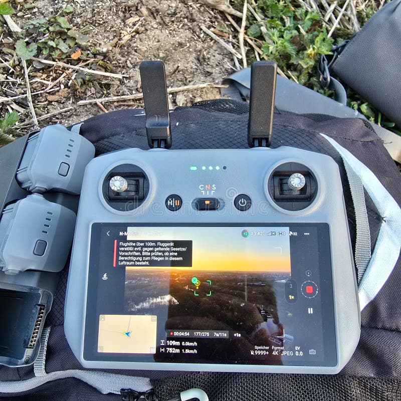 Experience the Ultimate Drone Controller with a Live Screen Display for ...