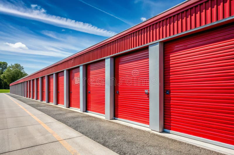 Secure Self Storage Facility Spacious Units Pristine Cleanliness and ...