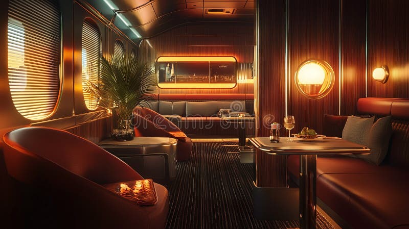 Experience Unmatched Comfort and Elegance Inside a First-class Cabin ...