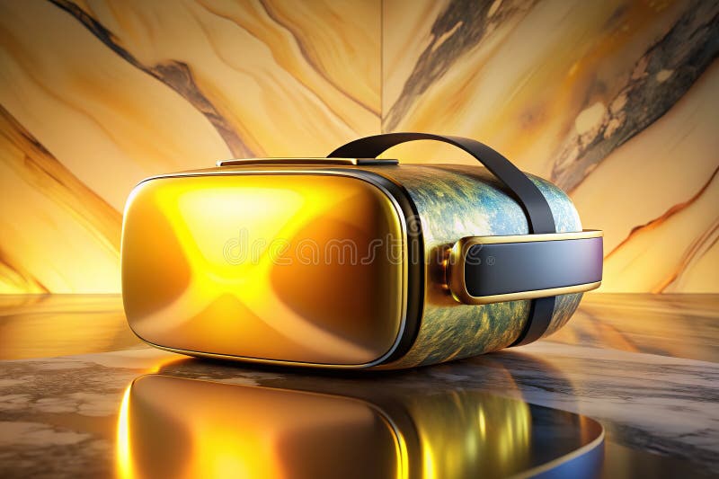Luxurious EcoFriendly VR Headset Box Immersive Gaming and Travel ...