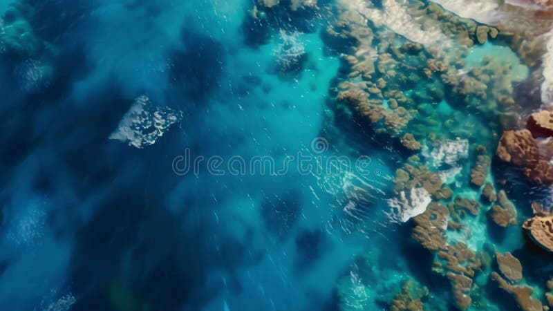 Experience the Vastness of the Ocean As Waves Crash Against Rugged ...