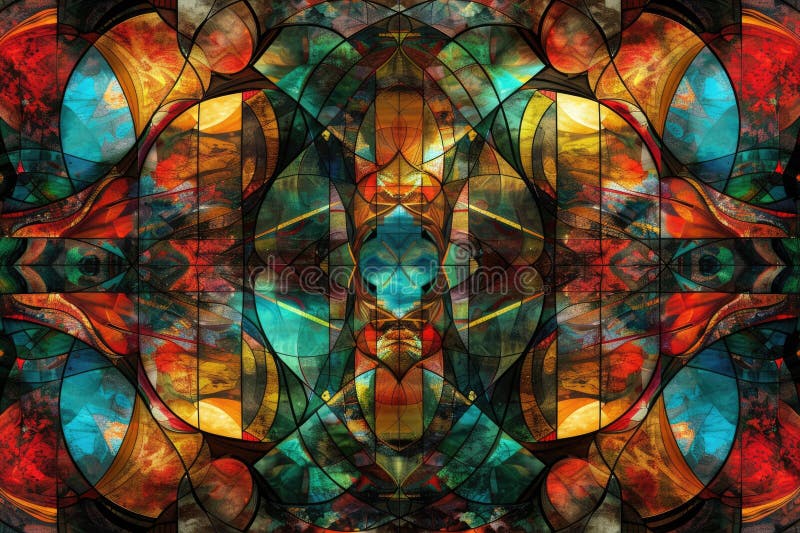 Experience the Vibrancy of Dynamic Abstract Art, Featuring Sharp Lines ...