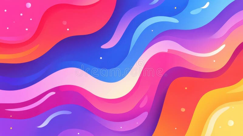 Experience the Vibrant Fluidity of Colors in this Modern Vector ...