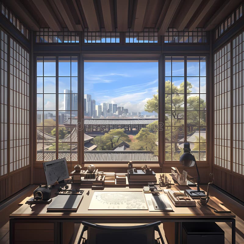 Museum Curator Office: a Personal Art Haven Stock Illustration ...