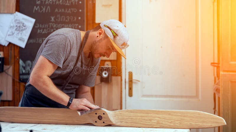 Experienced Carpenter Working Stock Photo - Image of home, field: 123311630