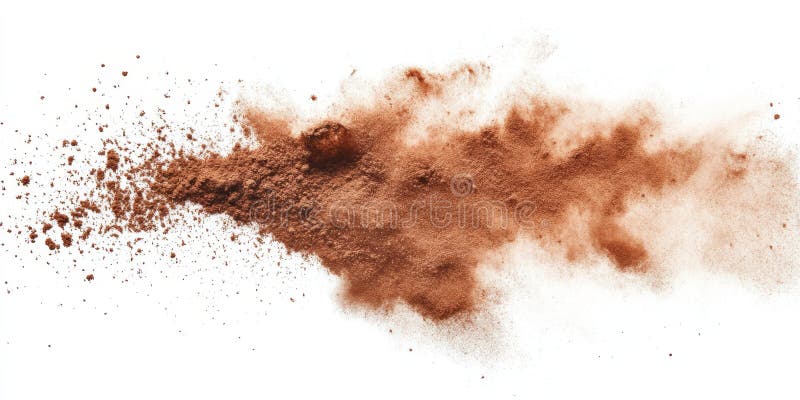 Experiencing a Dynamic Dust Explosion that Showcases Impressive Brown ...