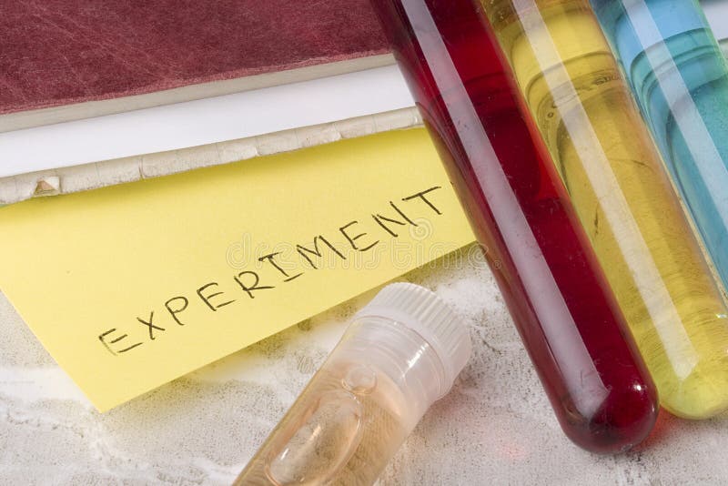 Experiment stock image. Image of sample, container, research - 18594027