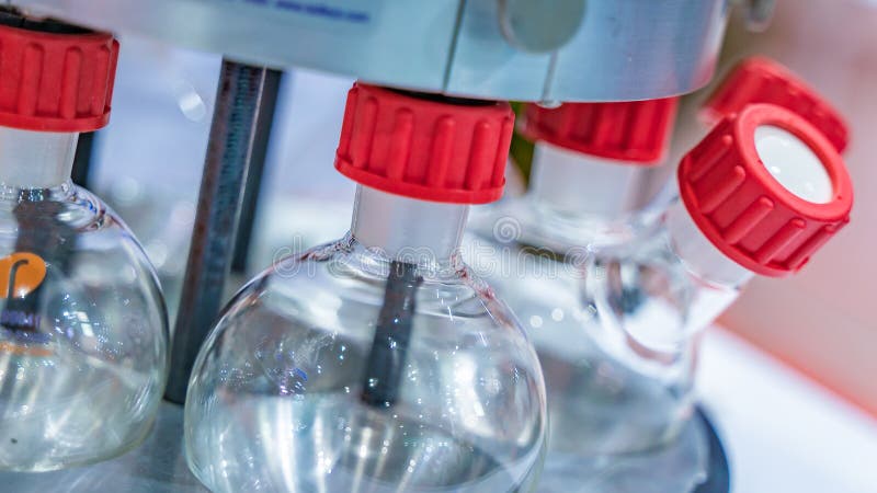 Experiment Glass Test Tube Set Equipment Stock Photo - Image of ...