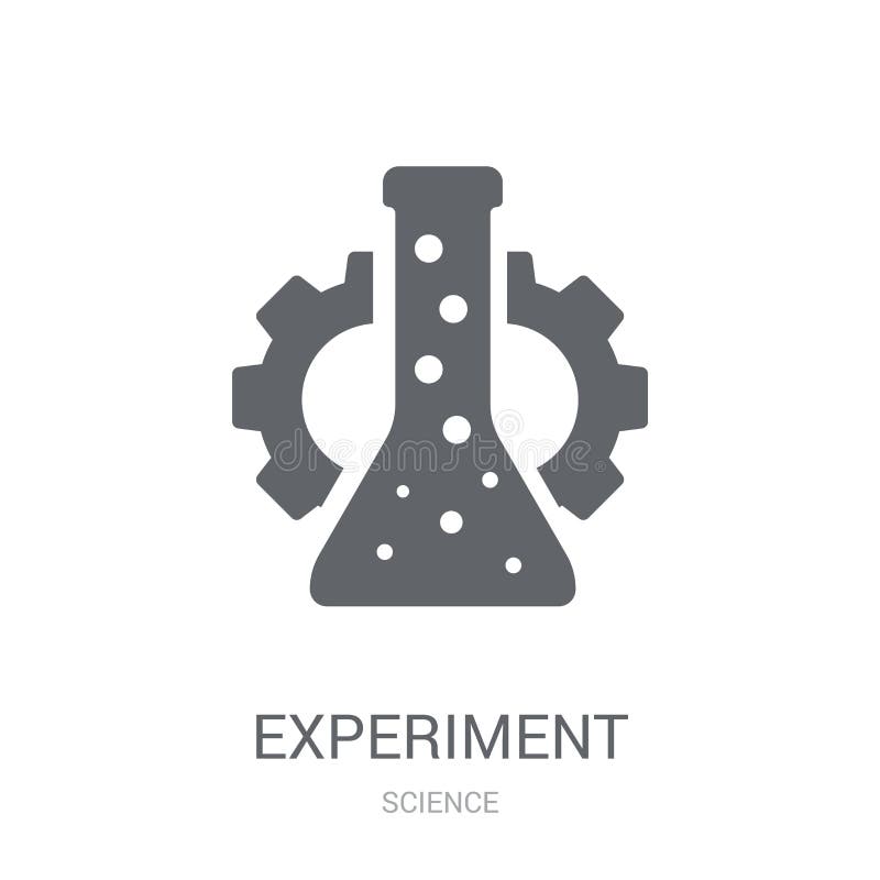 Experiment Icon. Trendy Experiment Logo Concept on White Backgro Stock ...