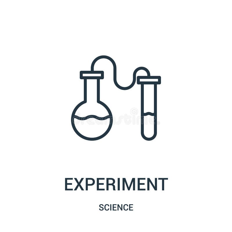 Experiment Icon Vector from Science Collection. Thin Line Experiment ...