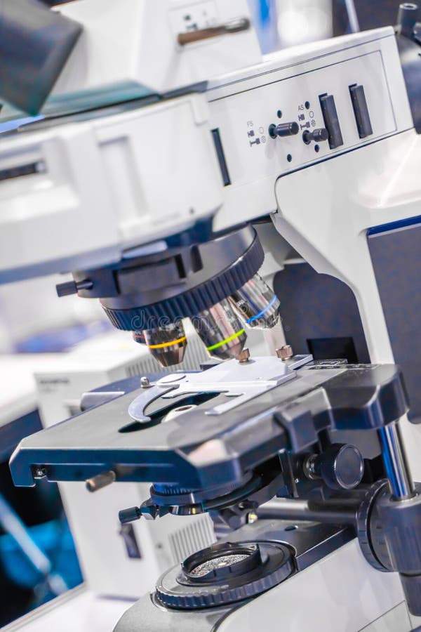 Experiment Plate and Digital Camera Microscope Stock Photo - Image of ...