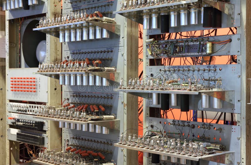 Retro computer stock image. Image of rebuilt, computer - 10541111