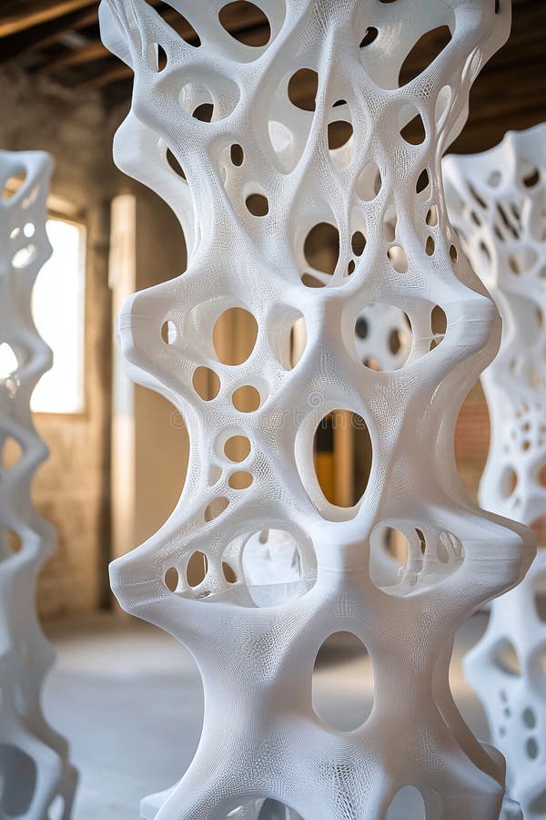 Experimental 3D Printed Architectural Structure with Complex Curved ...