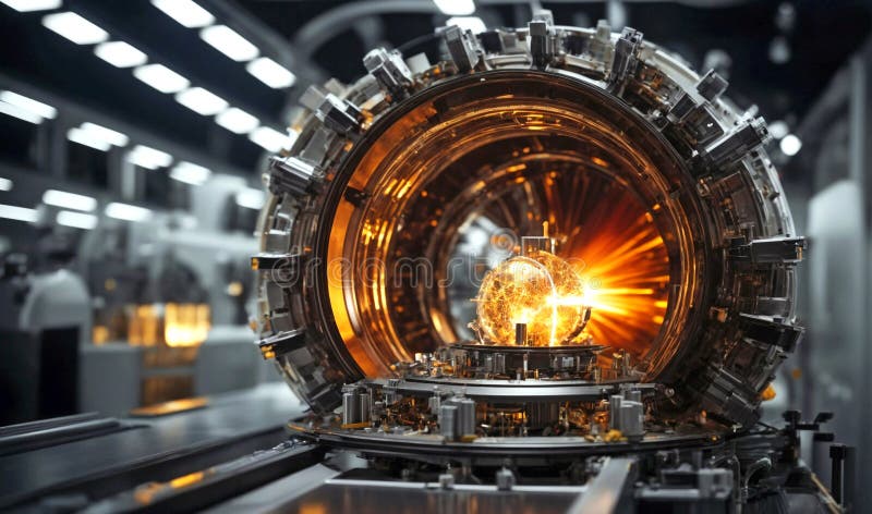 Plasma Generator in the Physics and Energy Laboratory. Stock ...