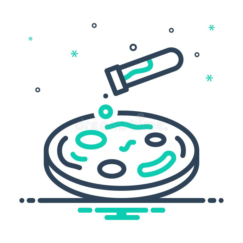 Mix Icon for Experimental, Test and Chemical Reaction Stock Vector ...