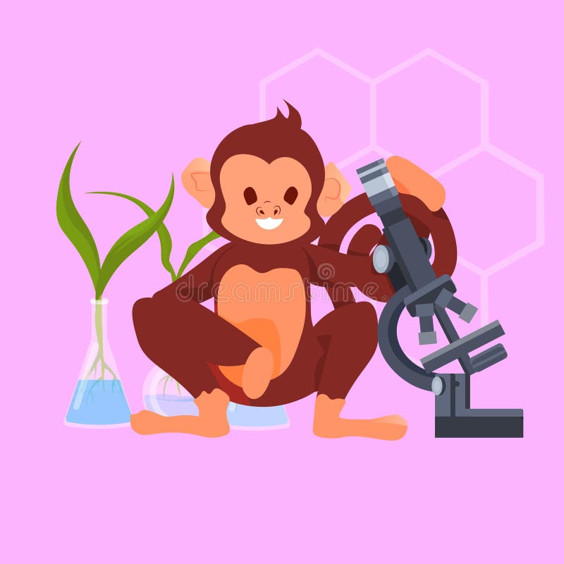 Experimental Monkey Near Microphone Biological Genetic Engineering ...
