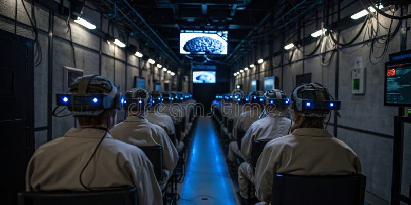 Experimental Participants Engaged in Cognitive Research Inside a ...