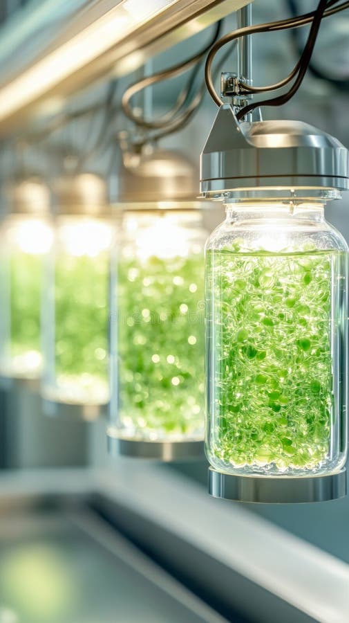 Experimental Setup Demonstrates the Cultivation of Algae in Transparent ...