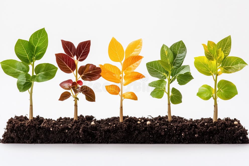 Experimental Soybean Plants Display a Stunning Array of Colors and ...