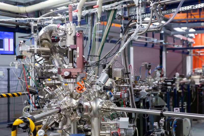 Experimental Stations in Scientific Research Center Stock Image - Image ...