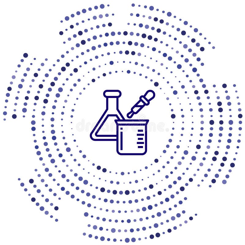 Experimentation Vector Icon on White Background. Flat Vector ...