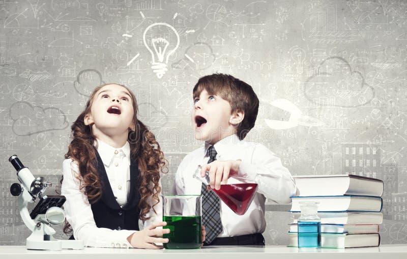 Experiments in laboratory stock image. Image of student - 48690259