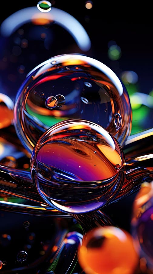 Experiments With Perspective And Visual Depth In Abstraction Stock