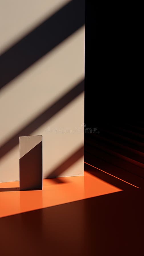 Experiments with Volume and Shadow in Abstract Forms Stock Illustration ...