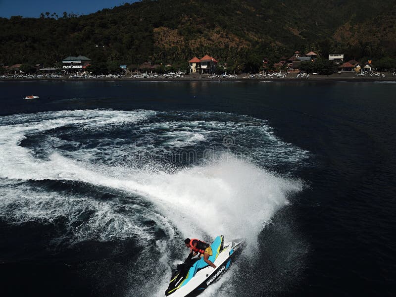 Experince with Speed on the Sea Editorial Image - Image of indonesia ...
