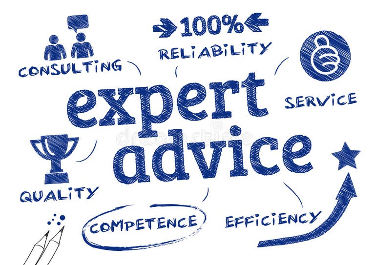 Expert advice stock illustration. Illustration of increase - 42304865