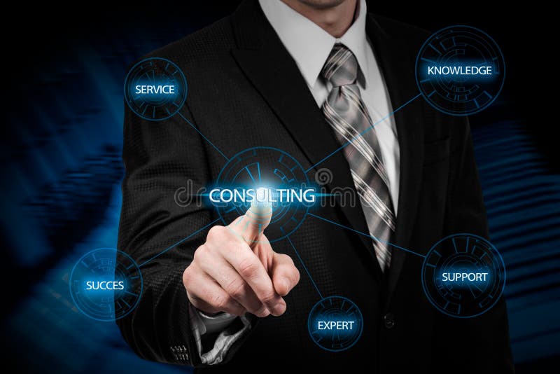 Expert Advice Consulting Service Business Concept. Stock Photo - Image ...