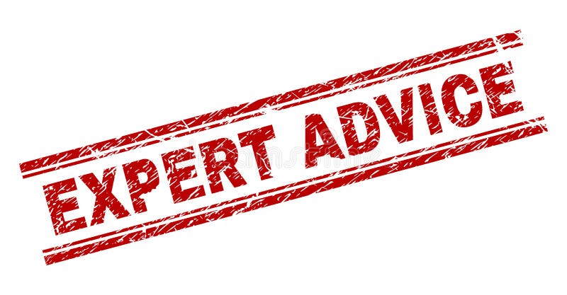 Grunge Textured EXPERT ADVICE Stamp Seal Stock Vector - Illustration of ...