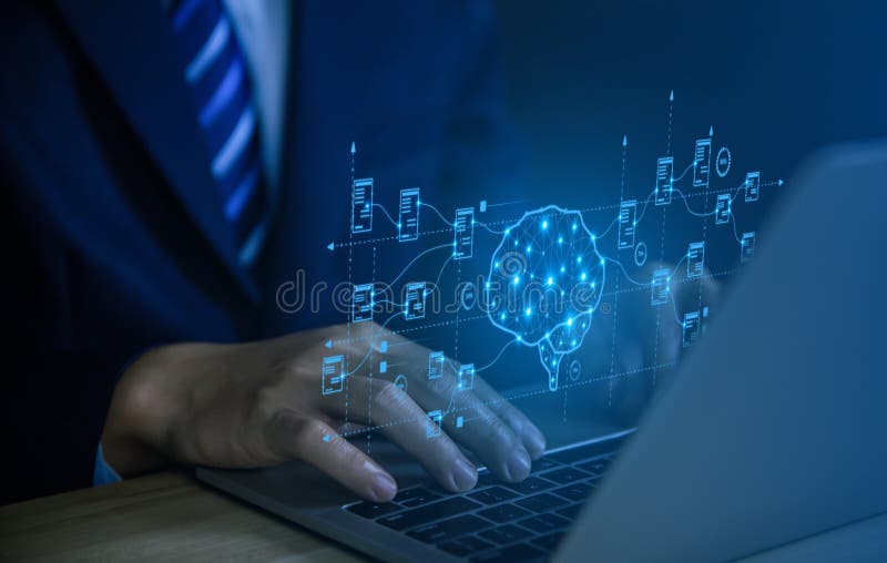 Expert Analysts are Analyzing the Data. with Virtual Graph Charts ...