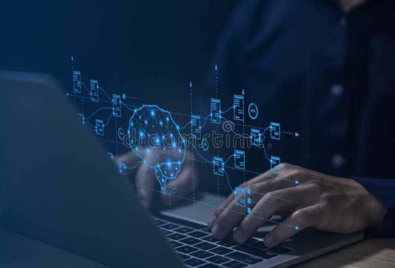 Expert Analysts are Analyzing the Data. with Virtual Graph Charts ...