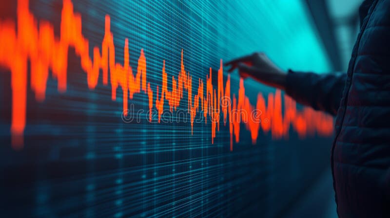 Expert Analyzing Cryptocurrency Trends on Digital Screen Stock ... Expert Analyzing Cryptocurrency Trends on Digital Screen Stock ...