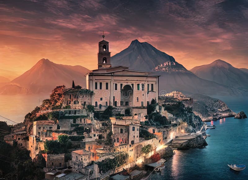 San Giorgio a Cremano, Campania, Italy. Generative AI. Stock ... San Giorgio a Cremano, Campania, Italy. Generative AI. Stock ...