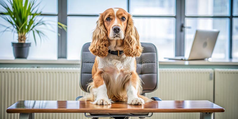 Expert Cocker Spaniel Drug Detection Dog at Customs Office Professional ...