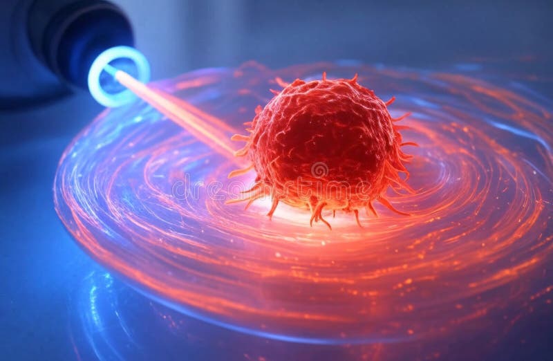 Medical Art Concept of Cancer Immunotherapy Treatment Stock ...