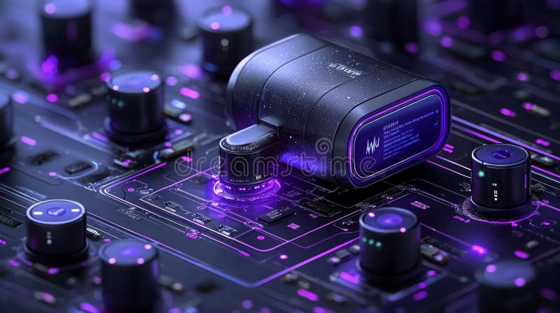 Expert Developing AI Persona with Technology Stock Illustration ...