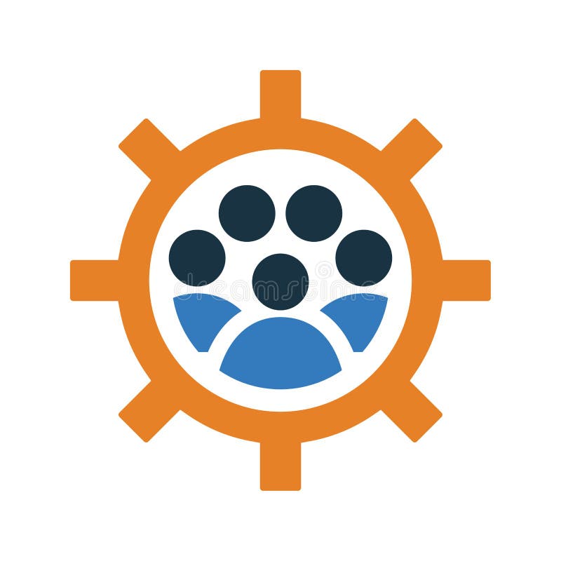 Expert Team Outline Icon. Line Art Vector Stock Illustration ...