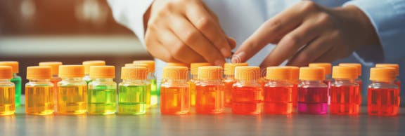 Expert Hands Collecting Samples in a Lab with Advanced Tools for Modern ...