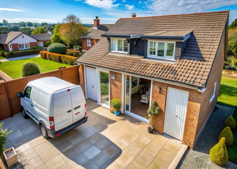 Expert Locksmith Installs Secure Folding Doors an Aerial Perspective on ...
