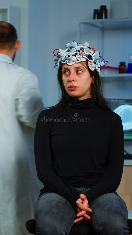 Expert Medic in Neuroscience Developing Brain Experiment Stock Photo ...