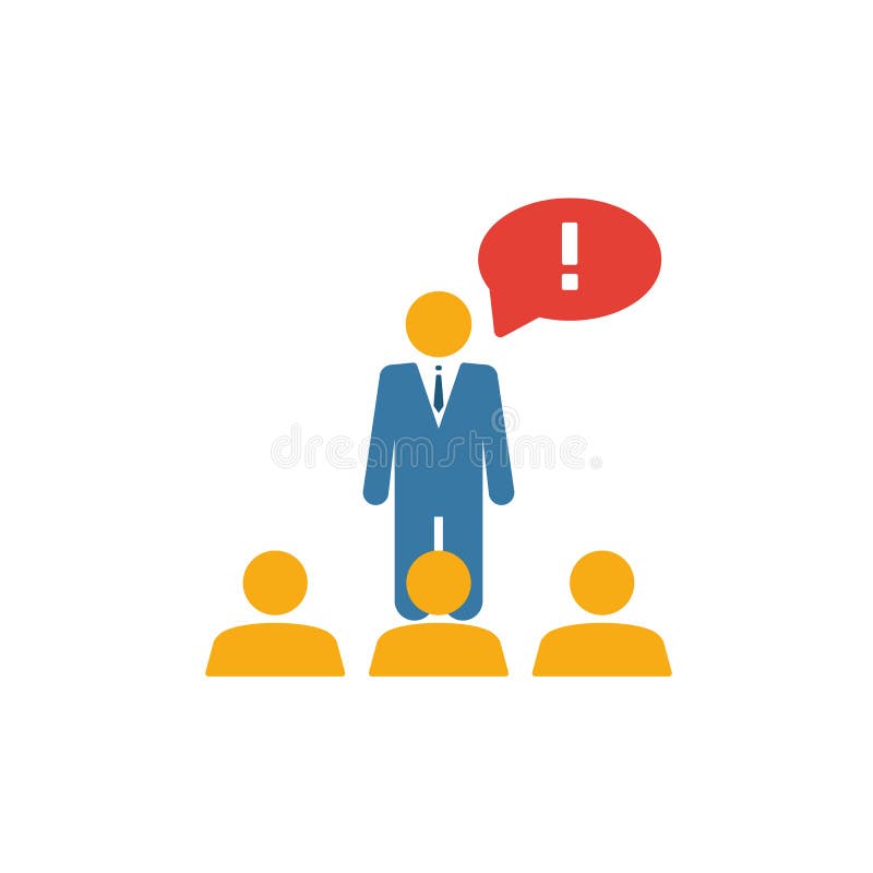 Expert Opinion Icon. Flat Creative Element from Business Management ...