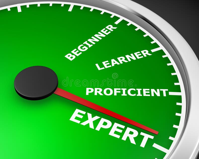 Expert stock illustration. Illustration of amateur, advancement - 83321321