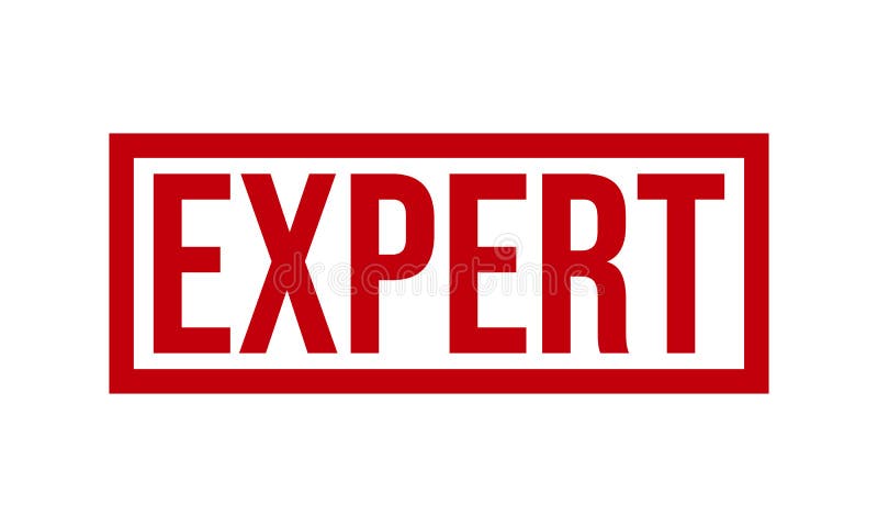 Expert Rubber Stamp Seal Vector Stock Vector - Illustration of rubber ...