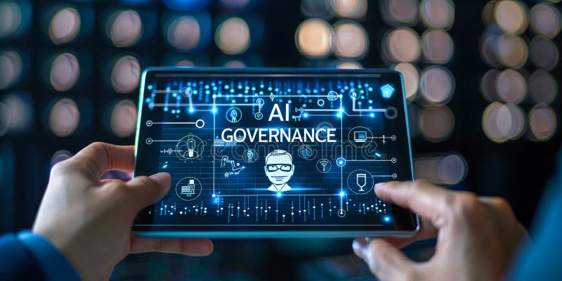 Expert Showcasing AI Governance Framework with Ethical Standards and ...