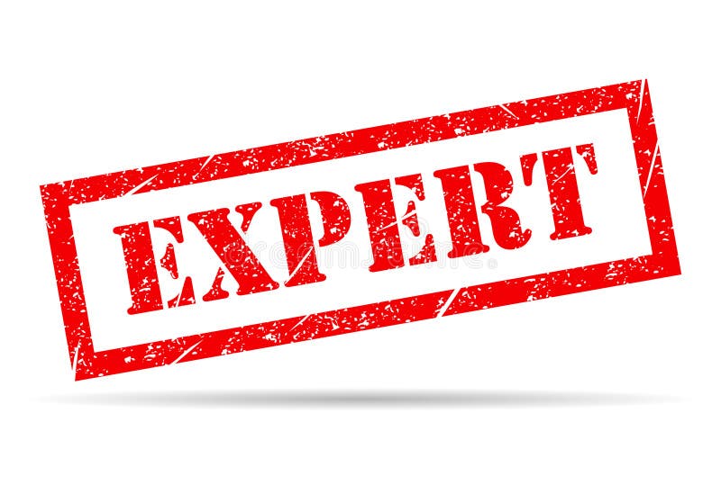 Expert Stamp Shadow Symbol, Label Sticker Sign Button, Text Banner ...