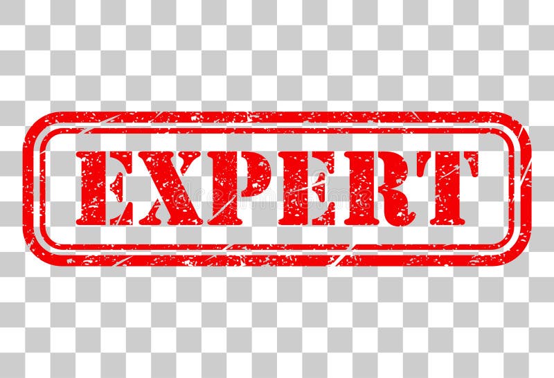 Expert Stamp Symbol, Label Sticker Sign Button, Text Banner Vector ...